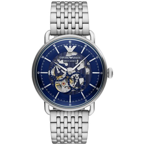 Наручные часы EMPORIO ARMANI, синий, серебряный