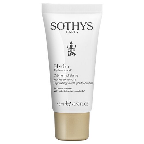 Sothys, Увлажняющий крем с anti-age эффектом комфортной текстуры Hydrating velvet youth cream, 15 мл.