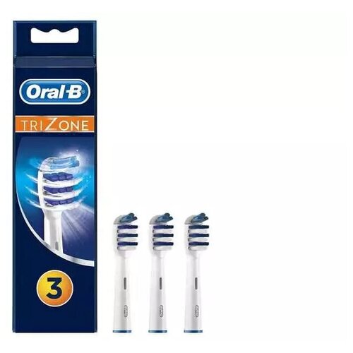 Набор насадок Oral-B Trizone для  ирригатора и электрической щетки, белый, 3 шт.