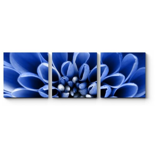Модульная картина Запах синего180x60