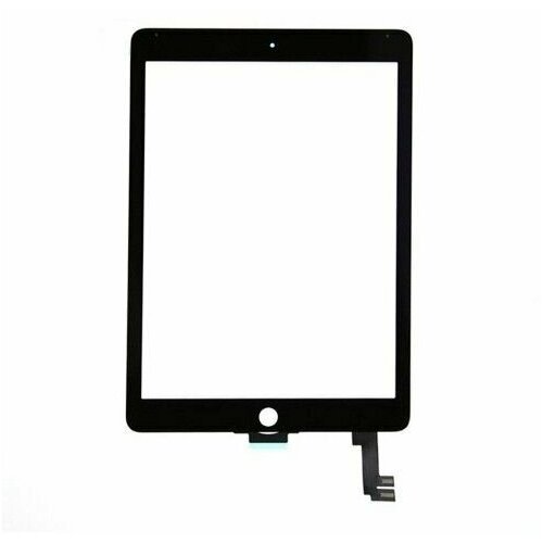 Сенсорное стекло iPad Air 2 черное (AAA)