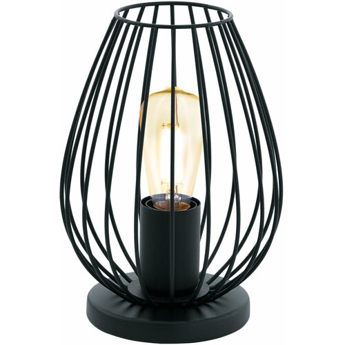 Лампа декоративная EGLO Newtown 49481, E27, 60 Вт, черный