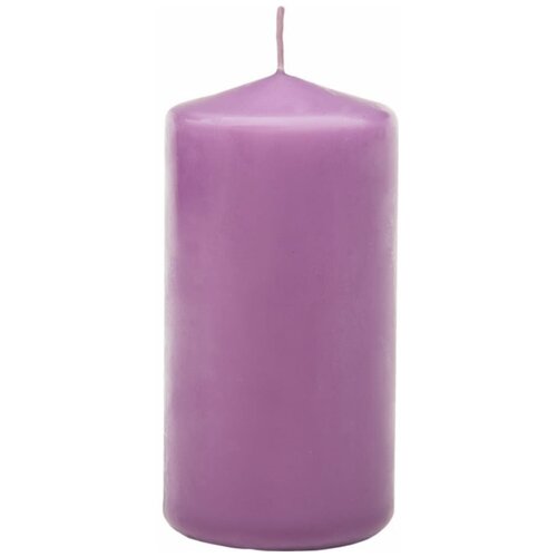 Свеча Бочонок Lumi 70х120 мм, цвет: фиолетовый, 1 шт.