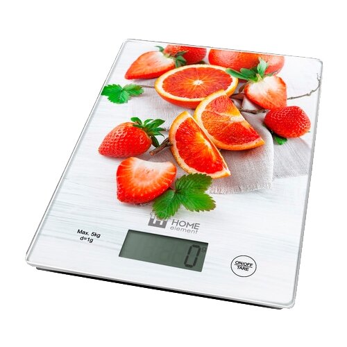 Кухонные весы Home Element HE-SC932, фруктовый микс