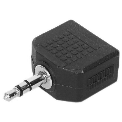 Переходник разветвитель аудио VCOM 3.5 Jack (M) - 2x3.5 Jack (F) стерео