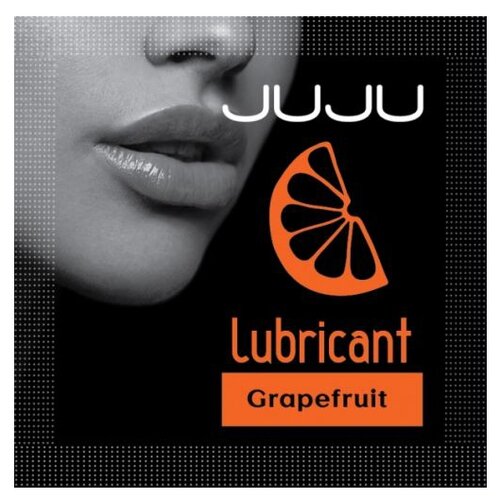 Гель-смазка  Juju Lubricant Grapefruit, 3 мл, грейпфрут