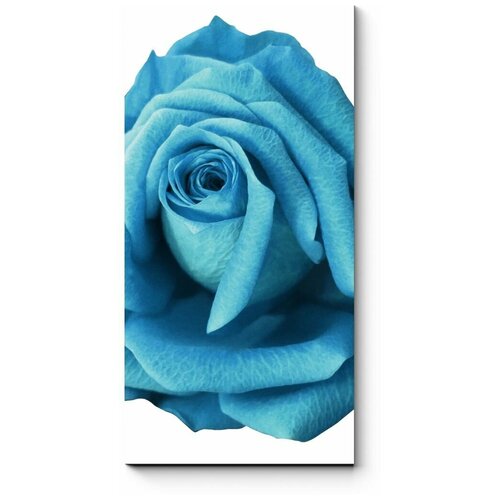 Модульная картина Голубая роза 70x140