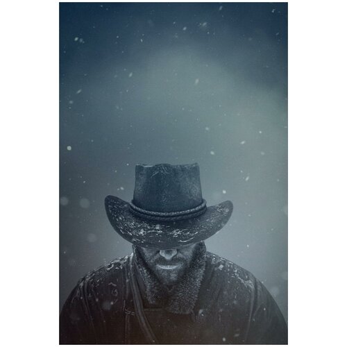Постер / Плакат / Картина Red Dead Redemption. Артур 60х90 см в раме