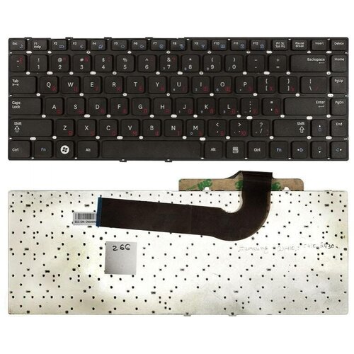 Клавиатура для ноутбука Samsumg NP-Q330 черная без рамки