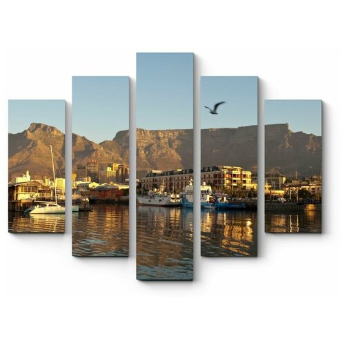 Модульная картина Солнечный день в Кейптауне105x84