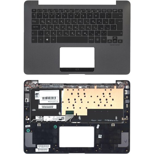 Клавиатура для ноутбука Asus ZenBook UX360U черная с подсветкой