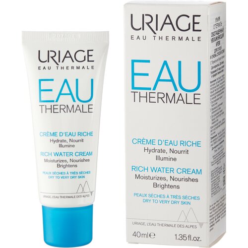 Uriage Eau Thermale Rich Water Cream Крем увлажняющий для лица, 40 мл