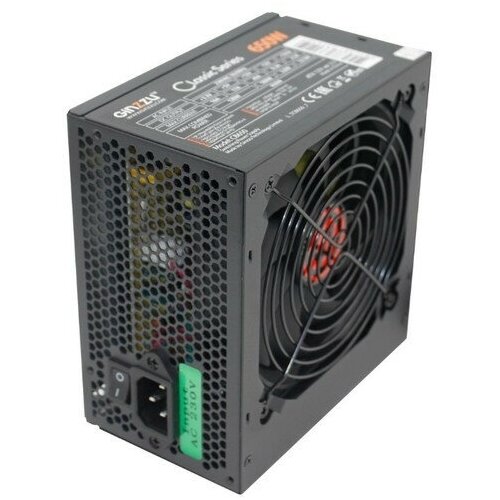 Ginzzu CB650 12CM black,24+4p,2 PCI-E(6+2), 4*SATA, 3*IDE, оплетка MB, кабель питания
