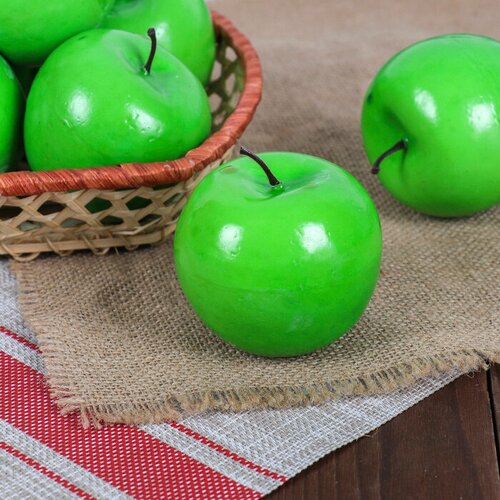 Муляж "Яблоко зелёное" 8 см
