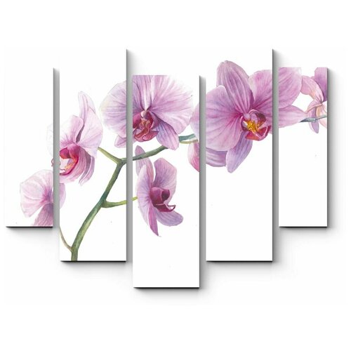Модульная картина Ветка чудесной орхидеи 171x139