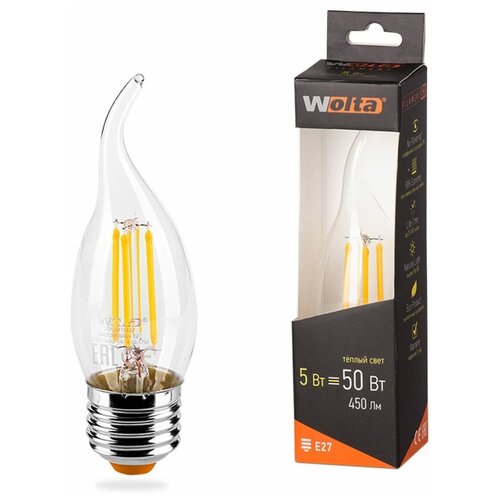 Лампа WOLTA LED FILAMENT 25YCDFT5E27 15956352