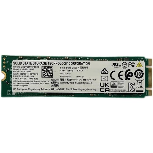 Твердотельный накопитель HP 128 ГБ M.2 CVB-8D128