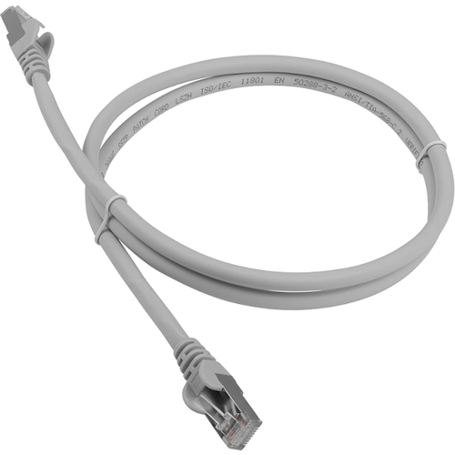 Патч-корд Lanmaster LAN-PC45/S6A-1.0-WH FTP вилка RJ-45-вилка RJ-45 кат.6А 1м белый LSZH (уп.:1шт)