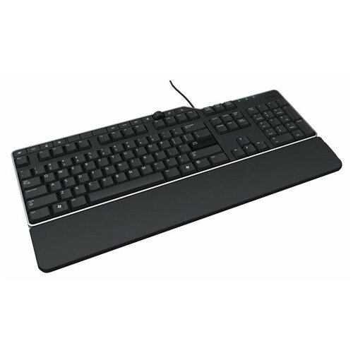 Клавиатура DELL KB522 Wired Business Multimedia Keyboard Black USB черный