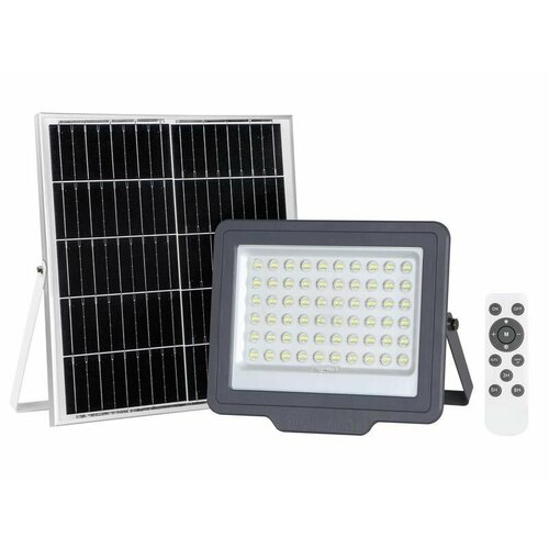 Прожектор светодиодный PFL SOLAR 150 6500К IP65 (в компл. с солнечной панелью и пультом) JazzWay 5044425