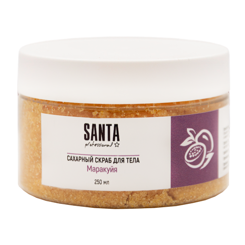 Santa Professional Скраб сахарный для тела "Маракуйя", 250 гр