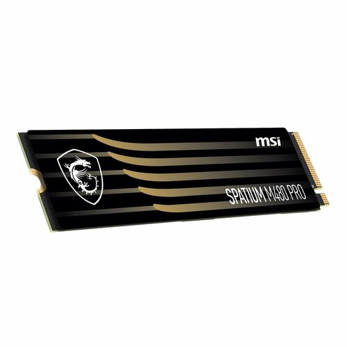 Твердотельный накопитель SSD MSI 4TB PCIe 4.0 NVMe M.2 SPATIUM M480 PRO (S78-440R050-P83)
