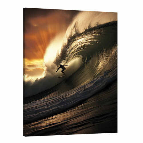 Интерьерная картина 50х70 "Серфинг"