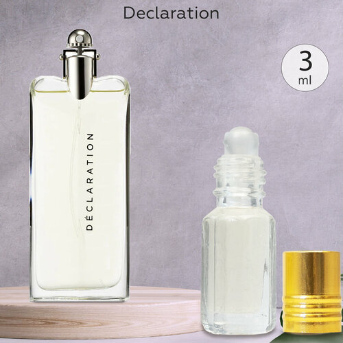 Gratus Parfum Declaration духи мужские масляные 3 мл (масло) + подарок