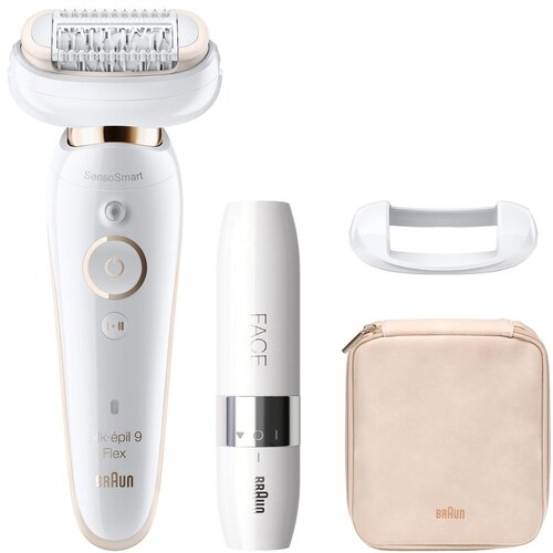 Эпилятор Braun Silk-epil 9 Flex SES 9005 3D с бритвой для лица