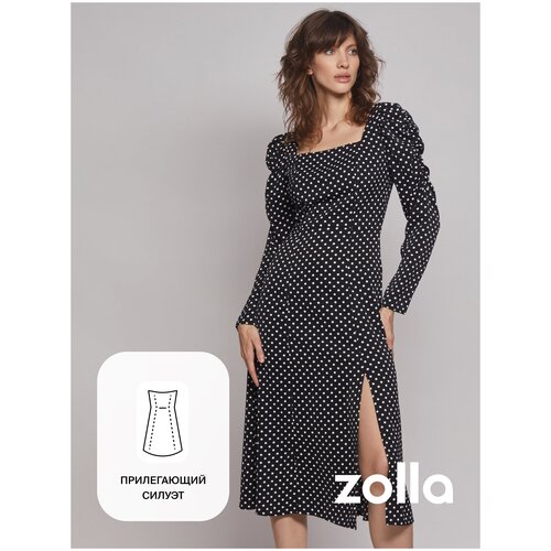 Платье Zolla, размер M, черный
