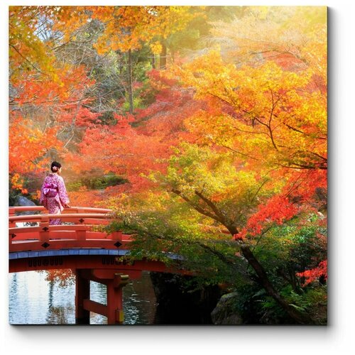 Модульная картина Сны о Японии, Киото 120x120