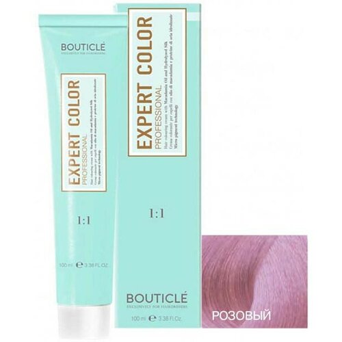 Bouticle Expert Color крем-краска для волос, розовый корректор, 100 мл