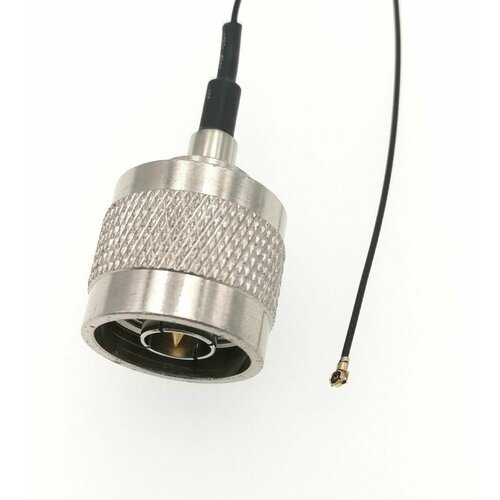 Антенный адаптер для модема-роутера (пигтейл) IPEX4(MHF4)-N(male) кабель RF0,81 30см.
