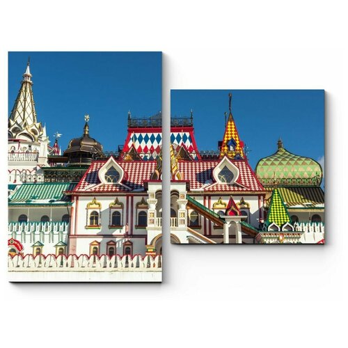 Модульная картина Измайловский Кремль в лучах солнца170x128