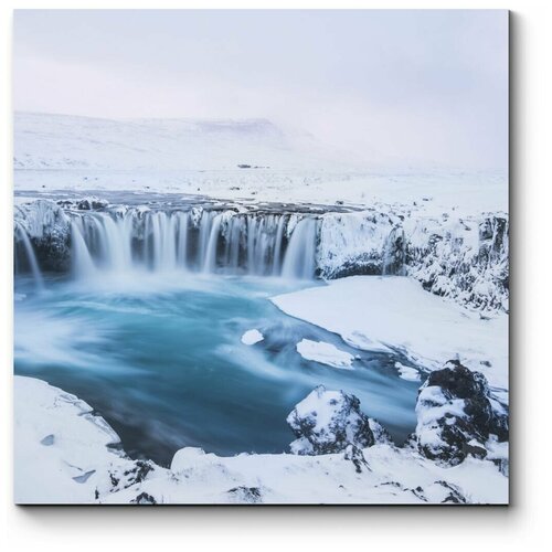 Модульная картина Ледяная красота Исландии 50x50