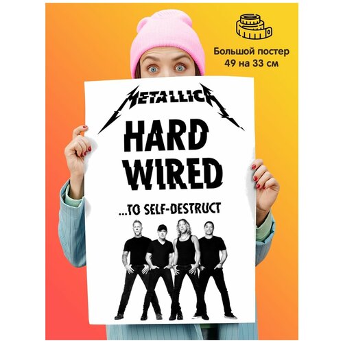 Постер Metallica Hard wired