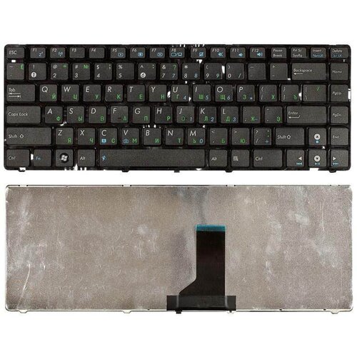 Клавиатура для Asus K43 K42 X42 UL30 UL80 с рамкой p/n: NSK-UC301, NSK-UC601, 9J. N1M82.301