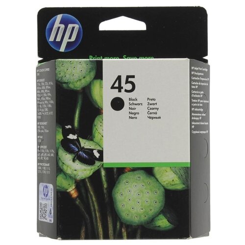 Картридж ориг. HP 51645AE (№45) черный для DJ 930/950/1120/1220/6120/6122/6127 (930стр), цена за штуку, 67443