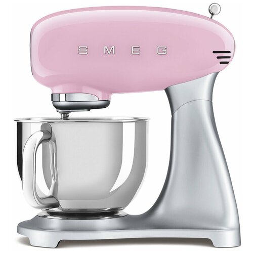 Миксер Smeg SMF02, розовый
