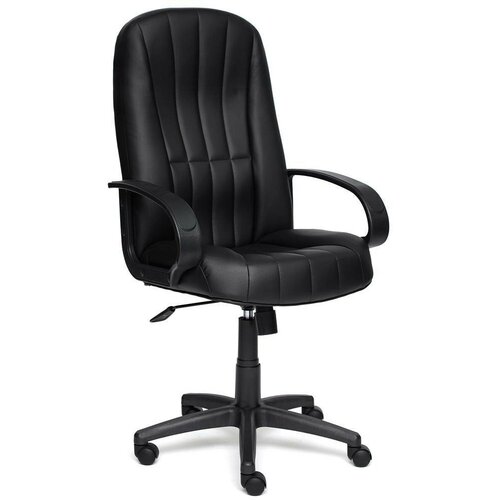 Компьютерное кресло TetChair CH 833 офисное, обивка: искусственная кожа, цвет: черный