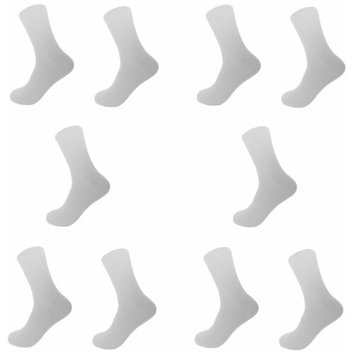 Носки NAITIS, 10 пар, размер 29, белый