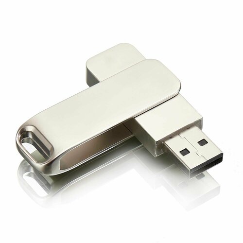 USB флешка, USB flash-накопитель, Флешка Stone, 32 ГБ, серебряная, USB 2.0, арт. F44 30шт