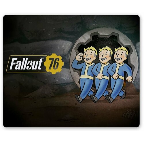 Коврик для мышки прямоугольный Fallout 76 - Волт-Бой