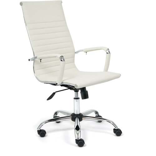 Компьютерное кресло TetChair Urban офисное, обивка: искусственная кожа, цвет: белый 36-01