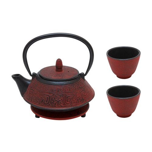 Чугунный чайный набор "Пекинская Осень"