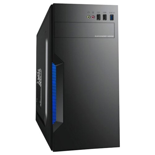 Корпус Miditower ExeGate XP-333U-XP500 (ATX, БП XP500 с вент. 12см, 1*USB+2*USB3.0, аудио, черный) EX283079RUS