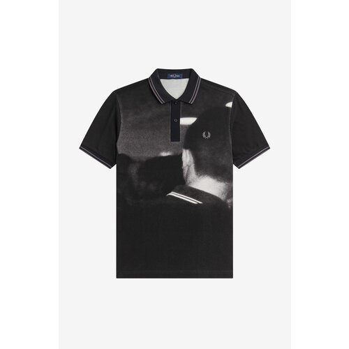 Поло FRED PERRY, размер S, черный