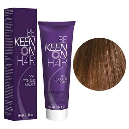 KEEN Be Keen on Hair крем-краска для волос XXL Colour Cream, 7.3 mittelblond gold, 100 мл