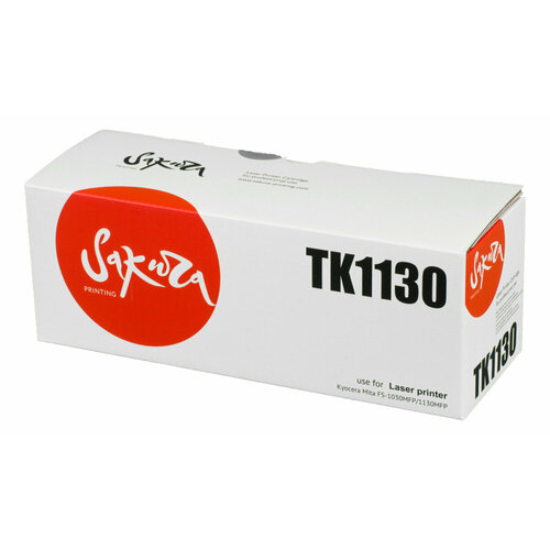 Картридж лазерный Sakura TK-1130 черный 3000 стр. для Kyocera (SATK1130)