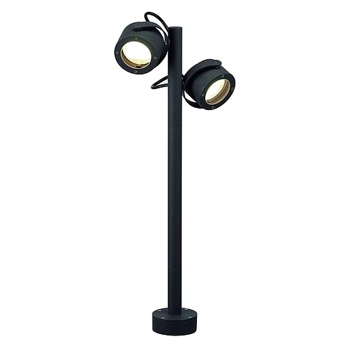 SLV Ландшафтный светильник SITRA 360 SL 231505, GX53, 18 Вт, лампы: 2 шт., цвет арматуры: черный, цвет плафона черный